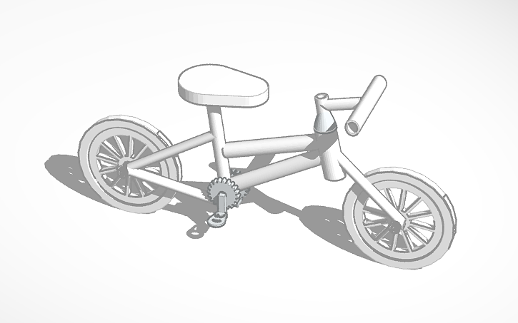 3D design bicycle | Tinkercad