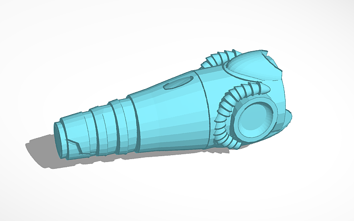 3D design Samus Arans Arm Cannon - Tinkercad