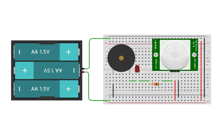 Pedestrian Sensor With Led And Piezo Tinkercad Atelier Yuwa Ciao Jp