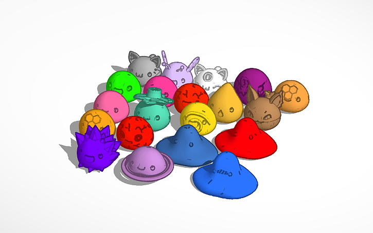 3D design Slime rancher- slimes - Tinkercad