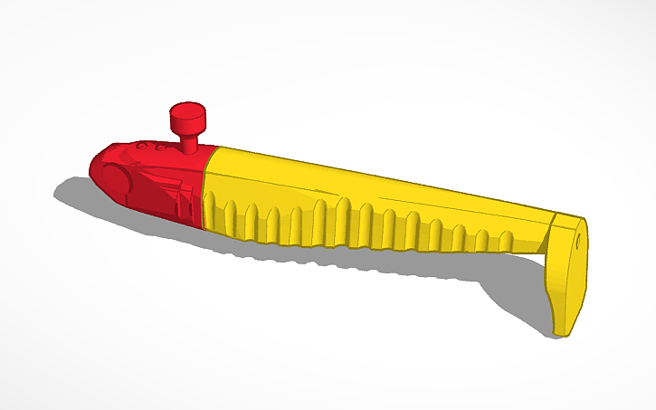 3D design Deep Diver Fishing Lure - Tinkercad