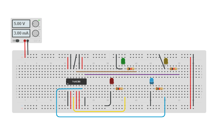 Circuit Design And Gate Tinkercad