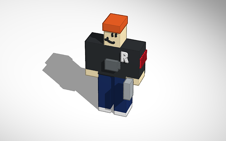 3D design builderman | Tinkercad