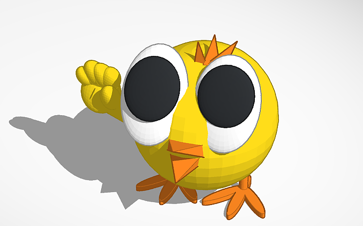 3D design Chicky - Tinkercad