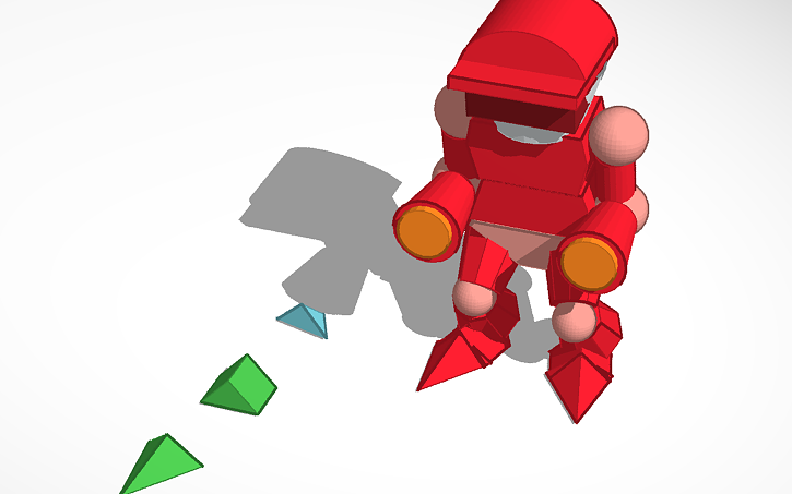 3D design Robot Mech - Tinkercad