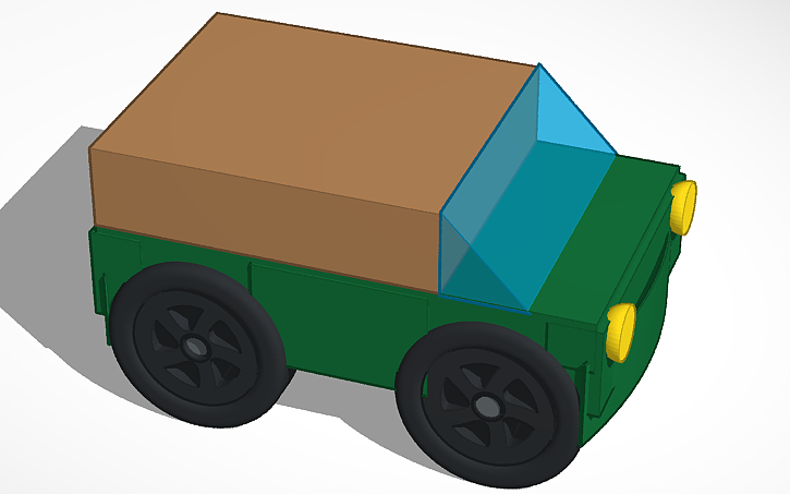 3D design army car | Tinkercad