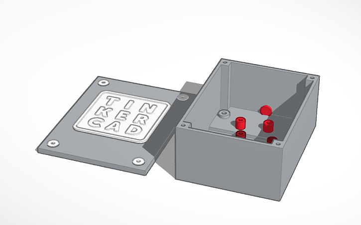 3d Design Copy Of Big Dial Bigdial Electronics Enclosure Arduino