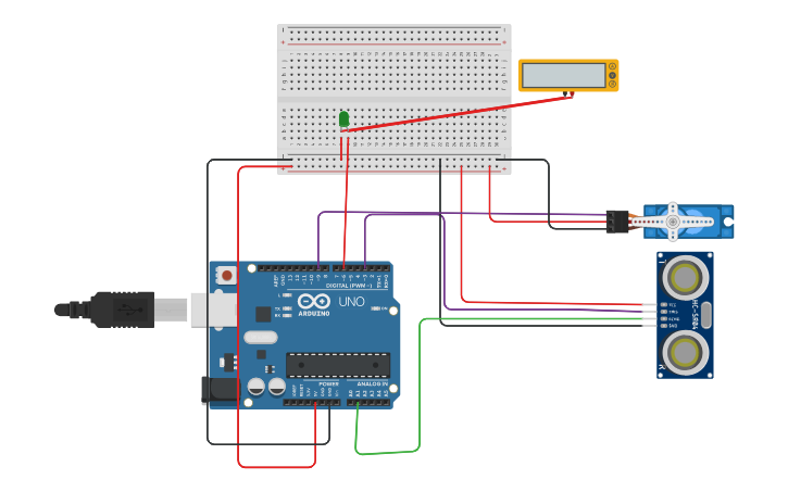 Circuit Design Survillance Range Normal Tinkercad