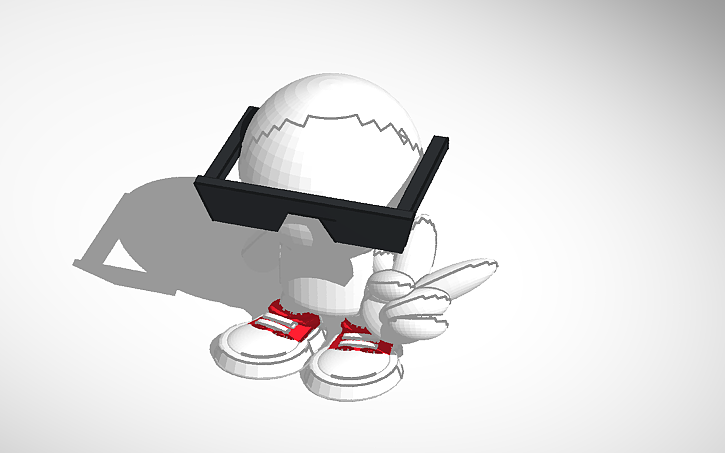 3D design Personaje pro - Tinkercad