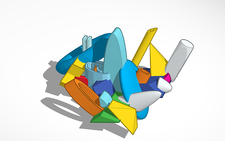 3D design The building for a future tech | Tinkercad