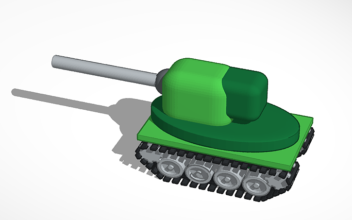 3D design the new heavy tank - Tinkercad