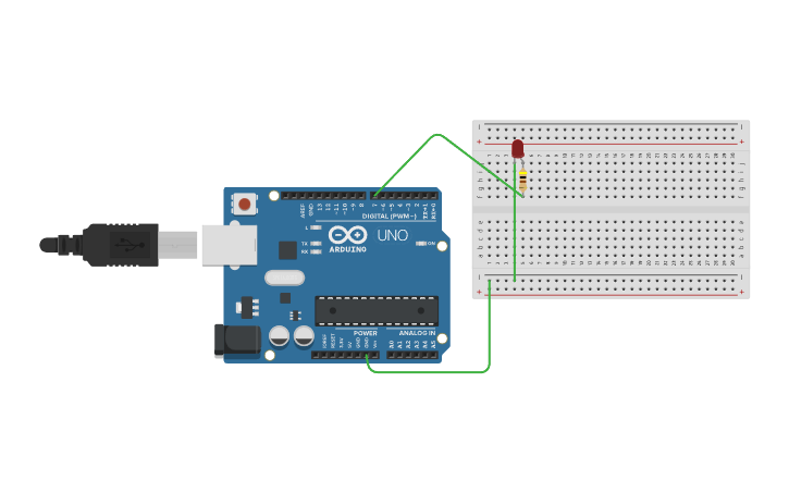 Circuit design TASK_1 - Tinkercad