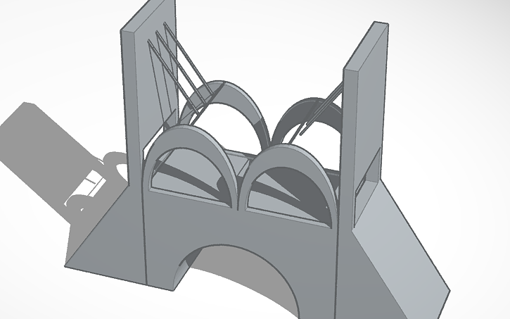 3D design Epic bridge | Tinkercad