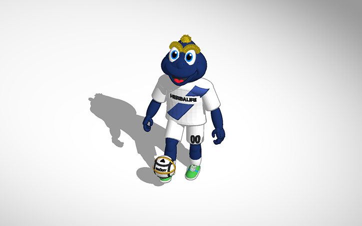 3D design L.A. Galaxy Mascot | Tinkercad