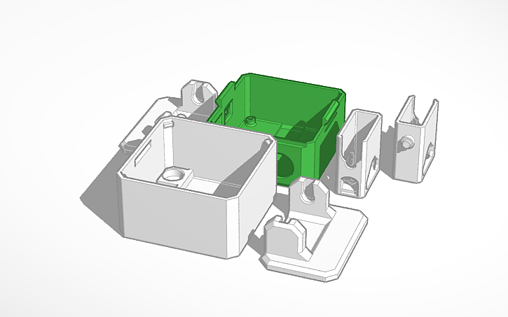 3D design otto robot - Tinkercad