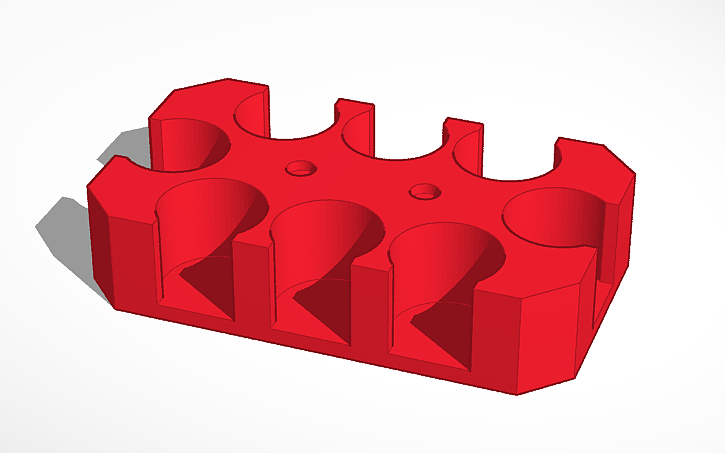 3D design MCP Token Carrier - Tinkercad