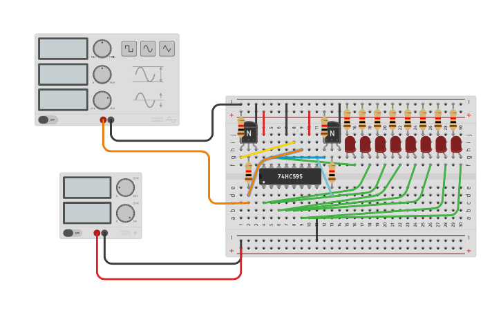 Circuit design 23 | Tinkercad