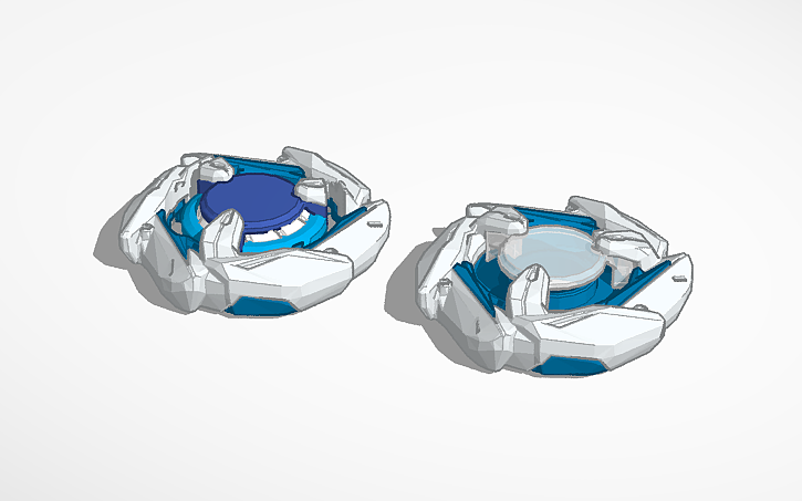 3D design Beyblade X DranDagger (Burst ver) - Tinkercad