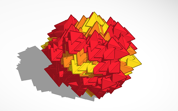 3D design Explosion - Tinkercad