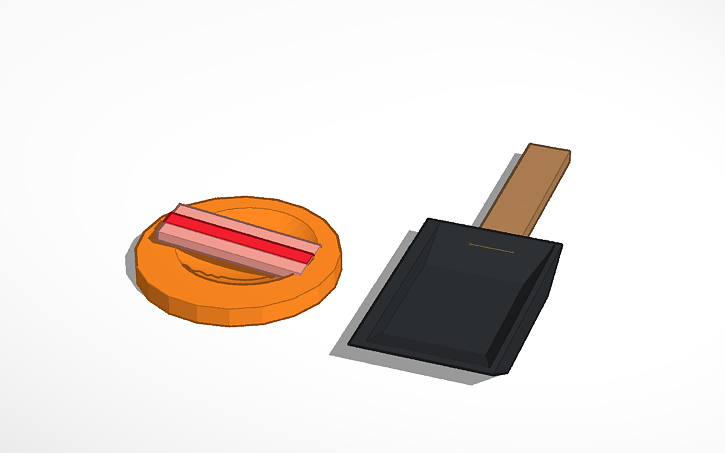 3D design Bacon - Tinkercad
