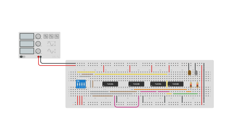 Circuit design no. 2 - Tinkercad