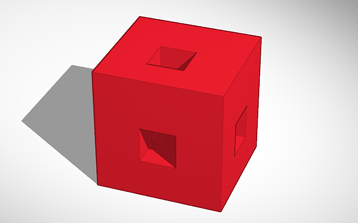 3d Design Cube Tinkercad