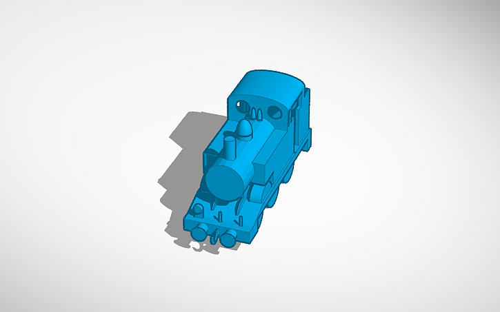 3D design Thomas the tank engine - Tinkercad