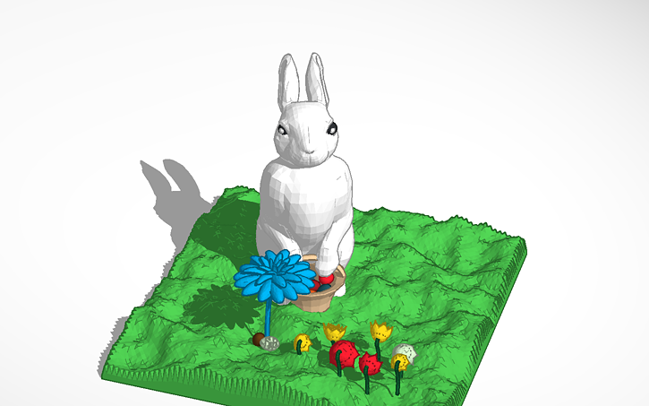 3D design Easter - Tinkercad