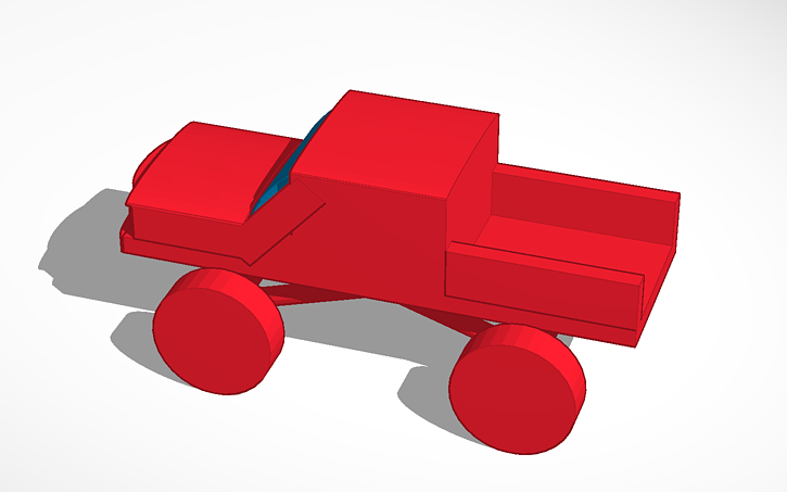 3D design Monster Truck | Tinkercad