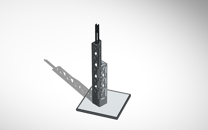 3D design TOWER - Tinkercad
