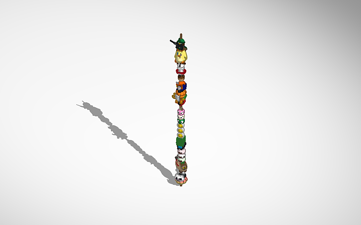 3D design Copy of Community skewer read description - Tinkercad