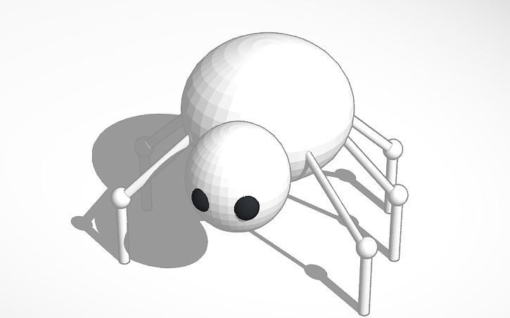 3D design Spider - Tinkercad