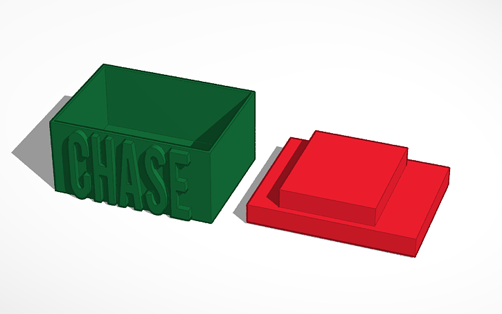 3D design chase - Tinkercad