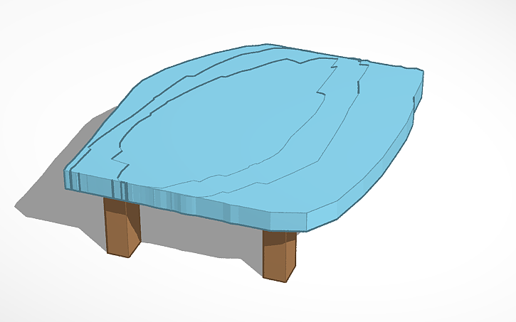 3D design Table - Tinkercad