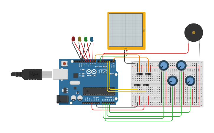 Circuit design INTEGRATED SAFETY SYSTEM - Tinkercad
