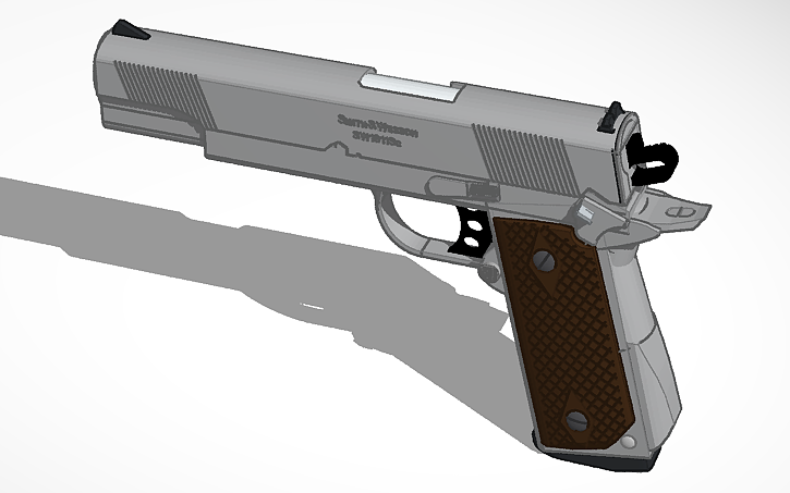 3D design 1911 - Tinkercad