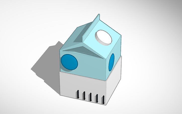 3D design :) Milk - Tinkercad