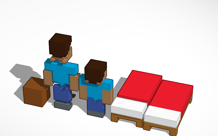 3D design Minecraft - Tinkercad
