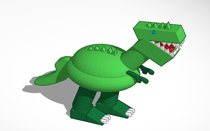 3D design Dinosaur - Tinkercad