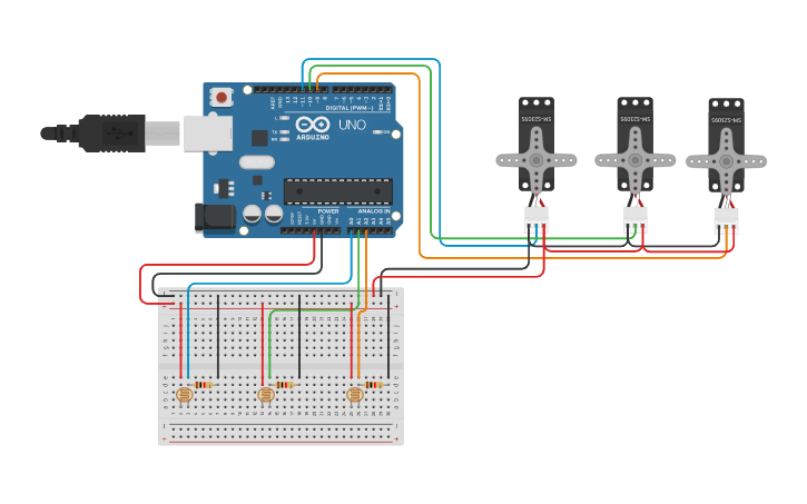 Circuit design COMPITO ARDUINO 2 | Tinkercad