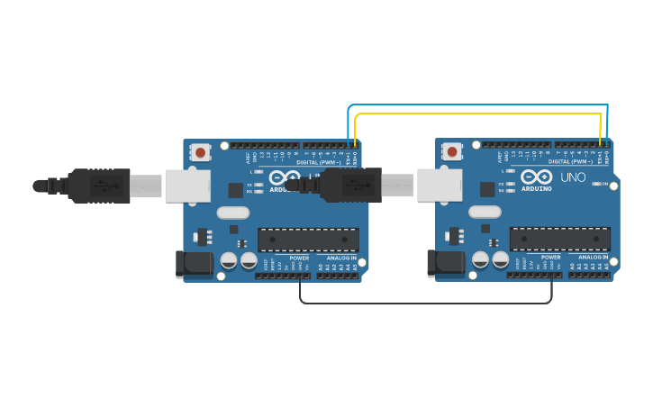 Circuit Design Arduino Uart Tinkercad
