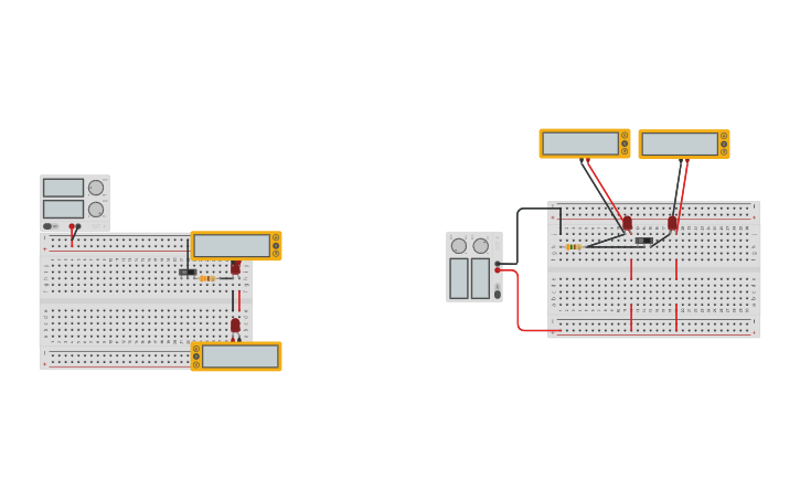 Circuit Design Multi Meter Practice 1 Tinkercad