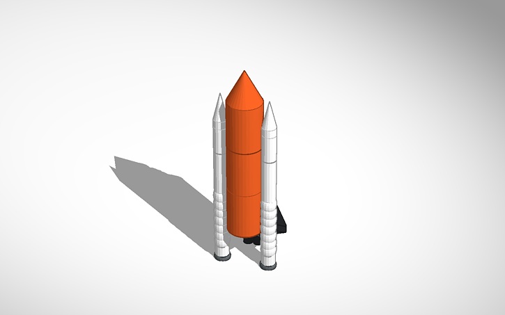 3D design Space Shuttle - Tinkercad