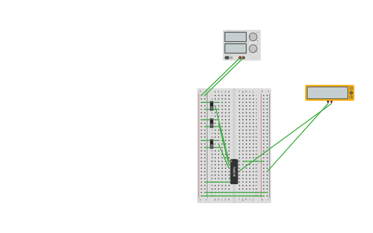Circuit design NAND3_Croitoru_Sebastian_1.1B - Tinkercad