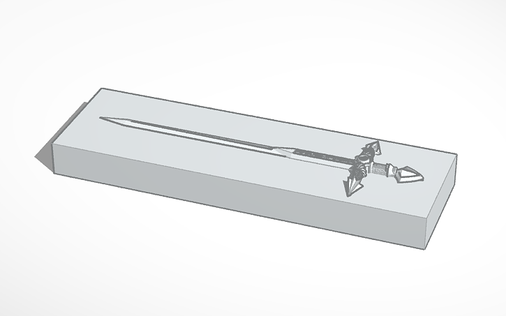 3D design sword maker | Tinkercad
