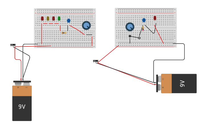 Circuit design Circuito componentes y simbología - Tinkercad