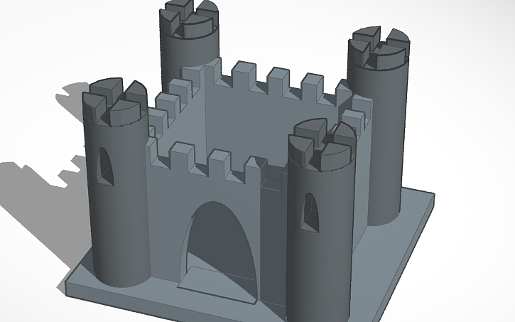 3D design Proyecto de Tecno [Castillo] | Tinkercad
