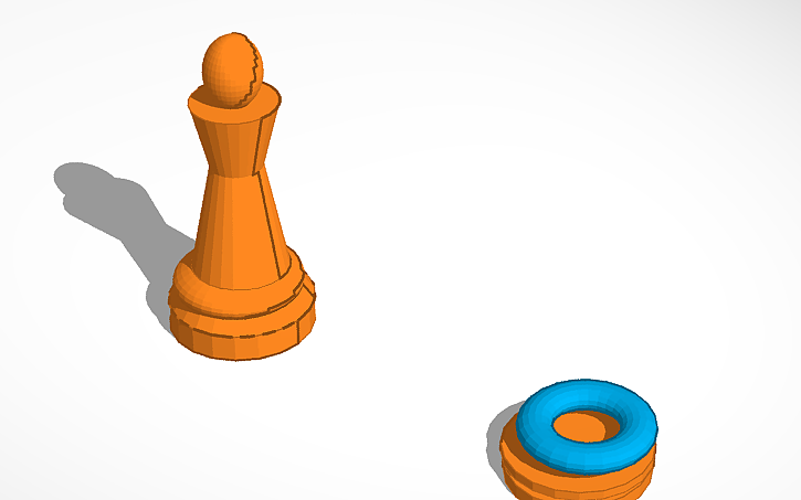 3D design PİYON TASARIMI | Tinkercad