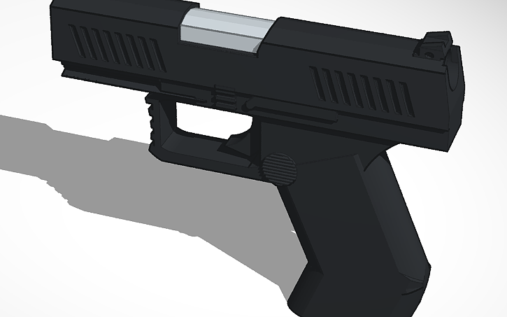 3D design Walther PPQ M2 - Tinkercad
