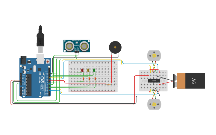 Circuit design Arduino Devresi - Tinkercad